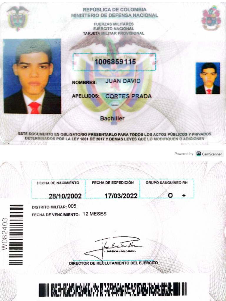 Libreta Militar | PDF