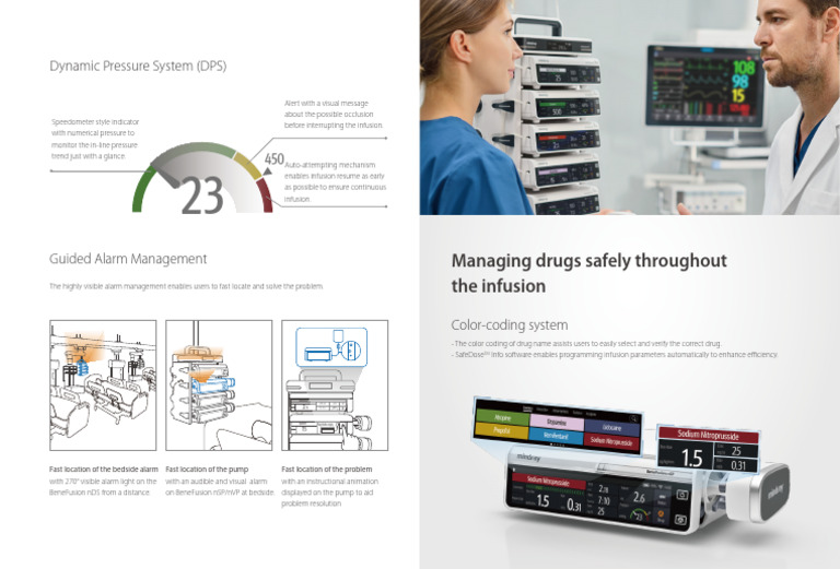 BeneFusion NSP NVP NDS Infusion System Product Brochure 4 | PDF