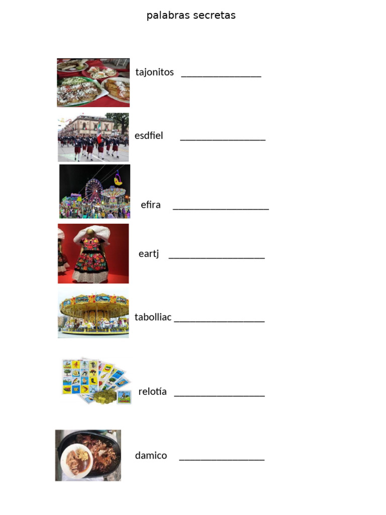 Palabras Secretas | PDF