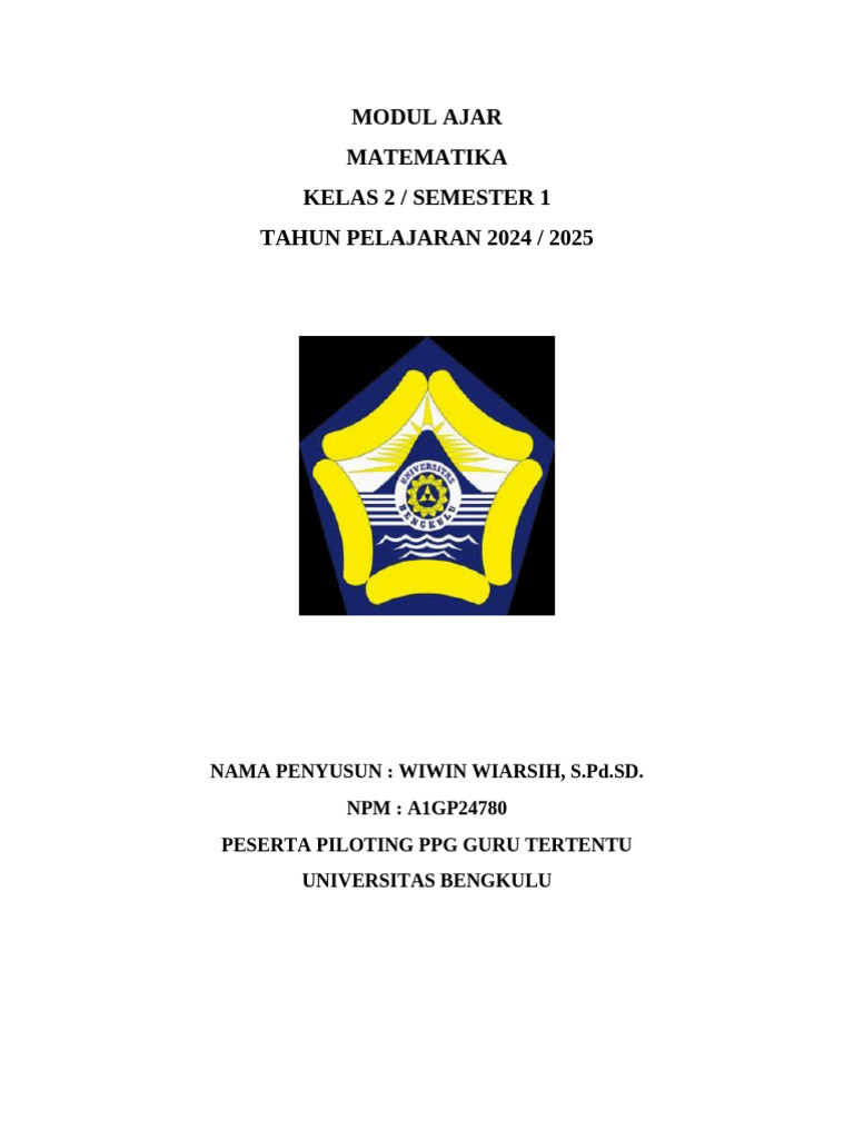 Modul Ajar Kumer Ukin | PDF