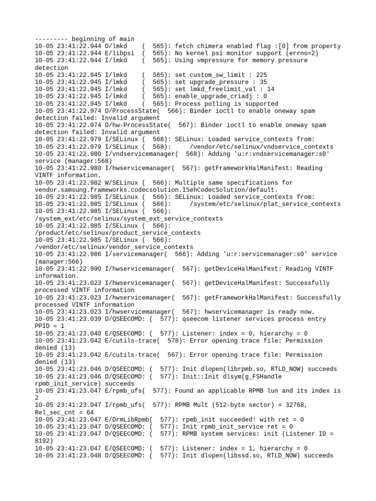 Logcat Home Fota Update Log | PDF