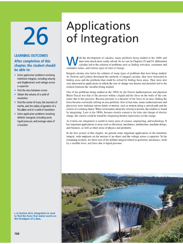 26 Applications of Integration | PDF