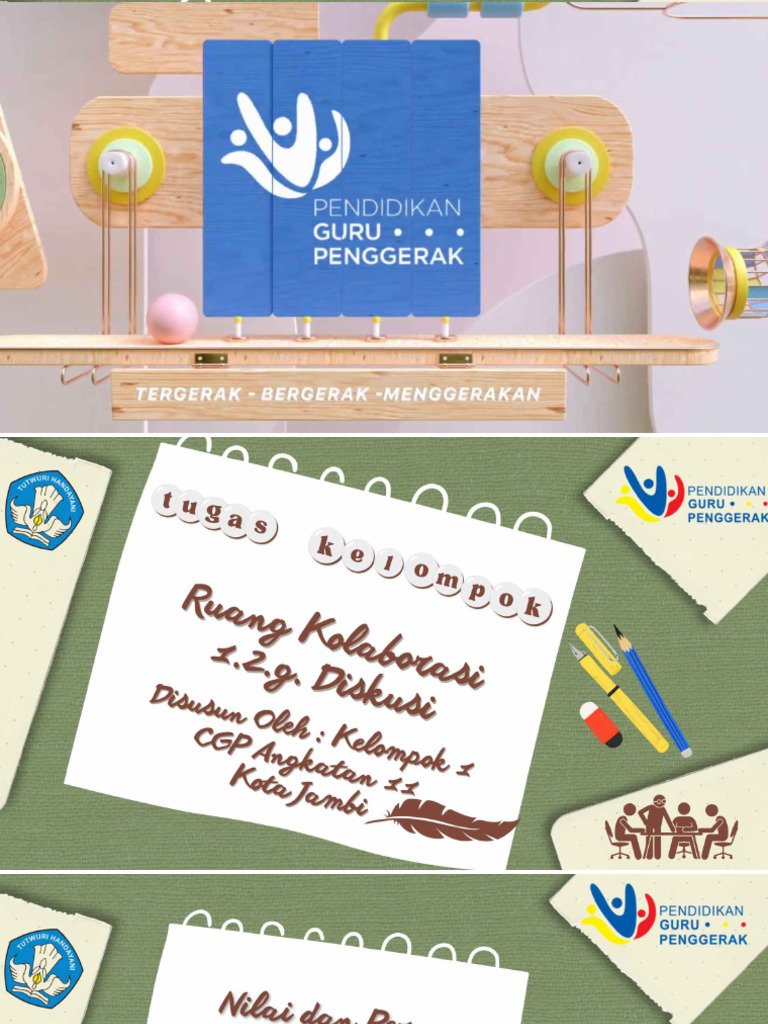 Tugas Diskusi Kelompok Nilai Dan Peran GP Grop 1 | PDF