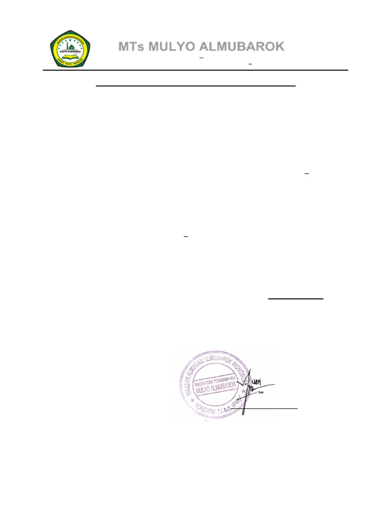 Keterangan Fida | PDF