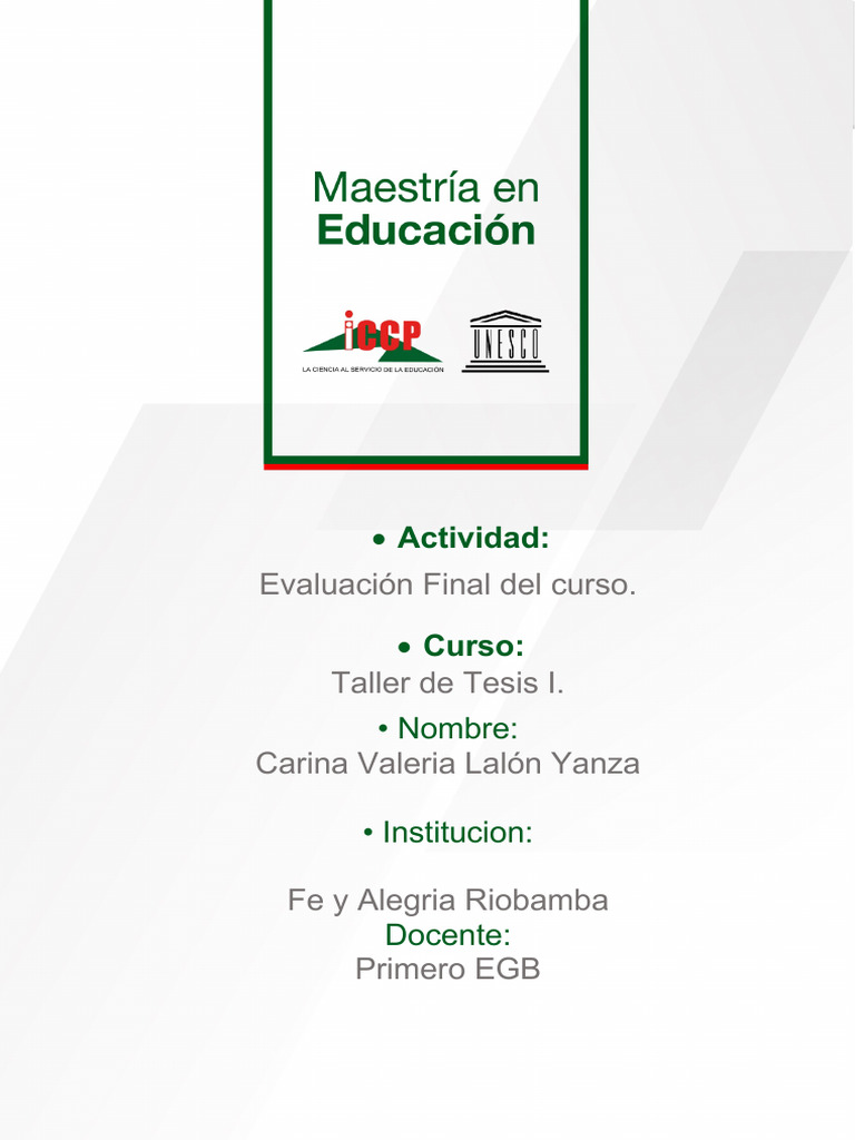 5 Actividad Evaluación Final TTI | PDF