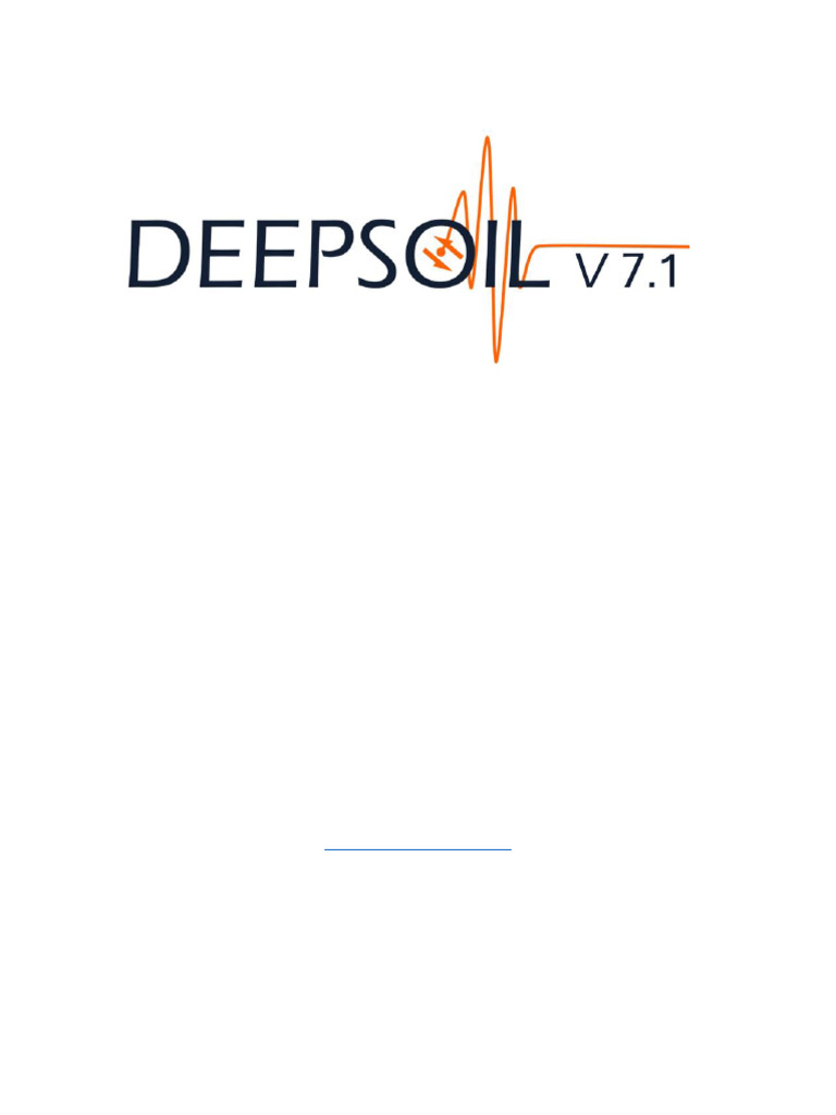 Deepsoil User Manual v7 - 복사본 | PDF
