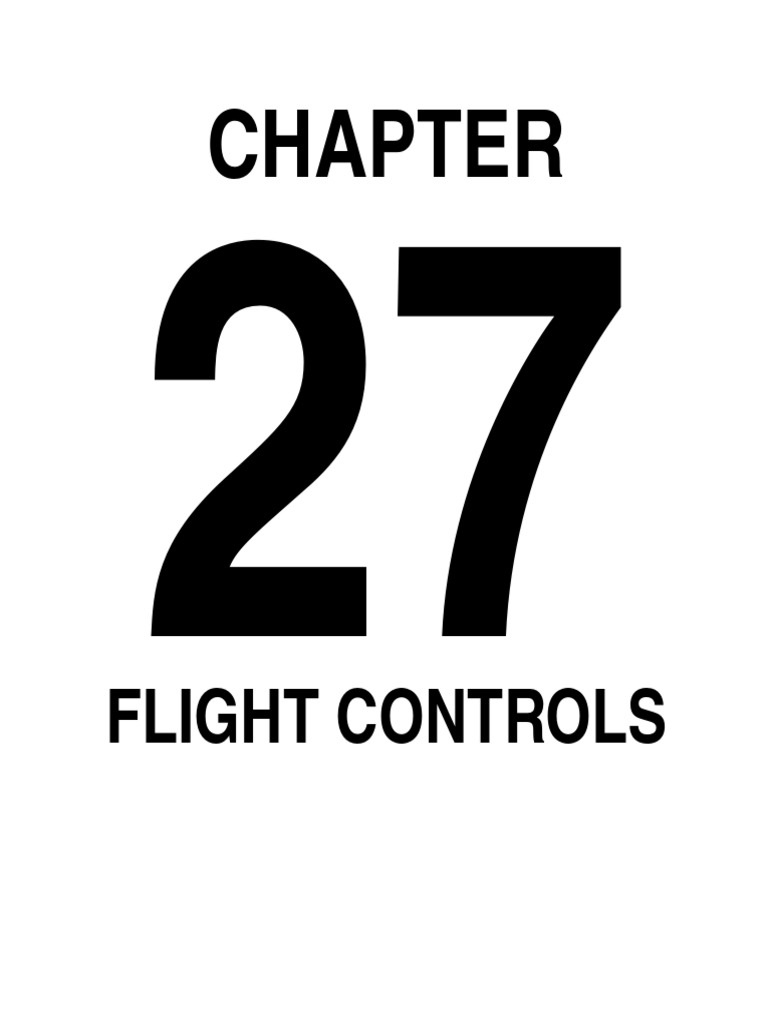 CH 27 Flight Controls | PDF