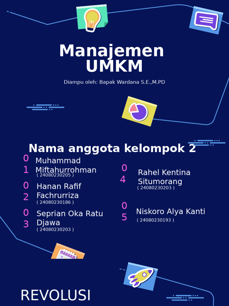 Manajemen UMKM Kelompok 2 | PDF