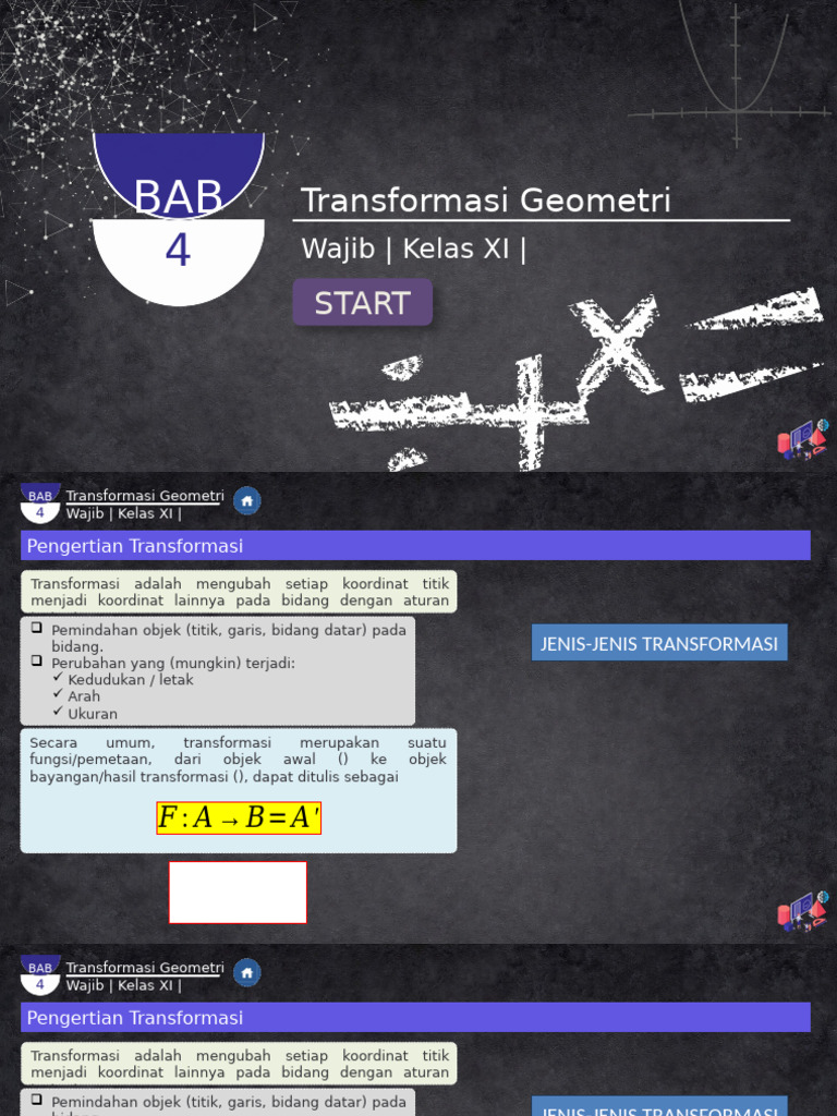 Transformasi Geometri | PDF