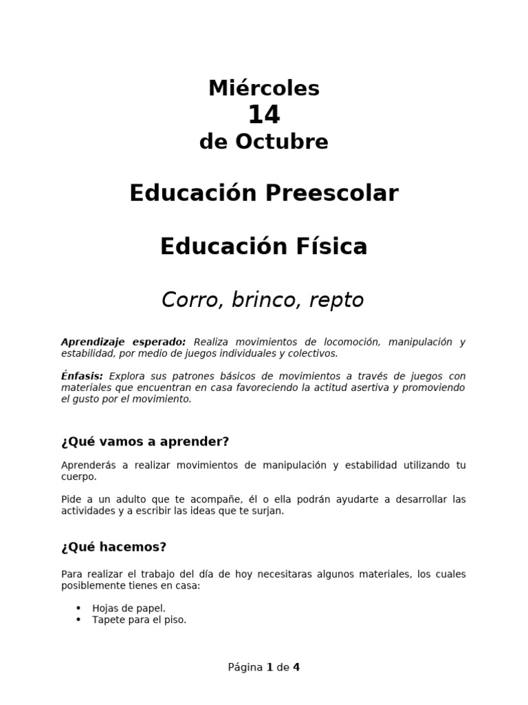 Corro, Brinco, Repto | PDF