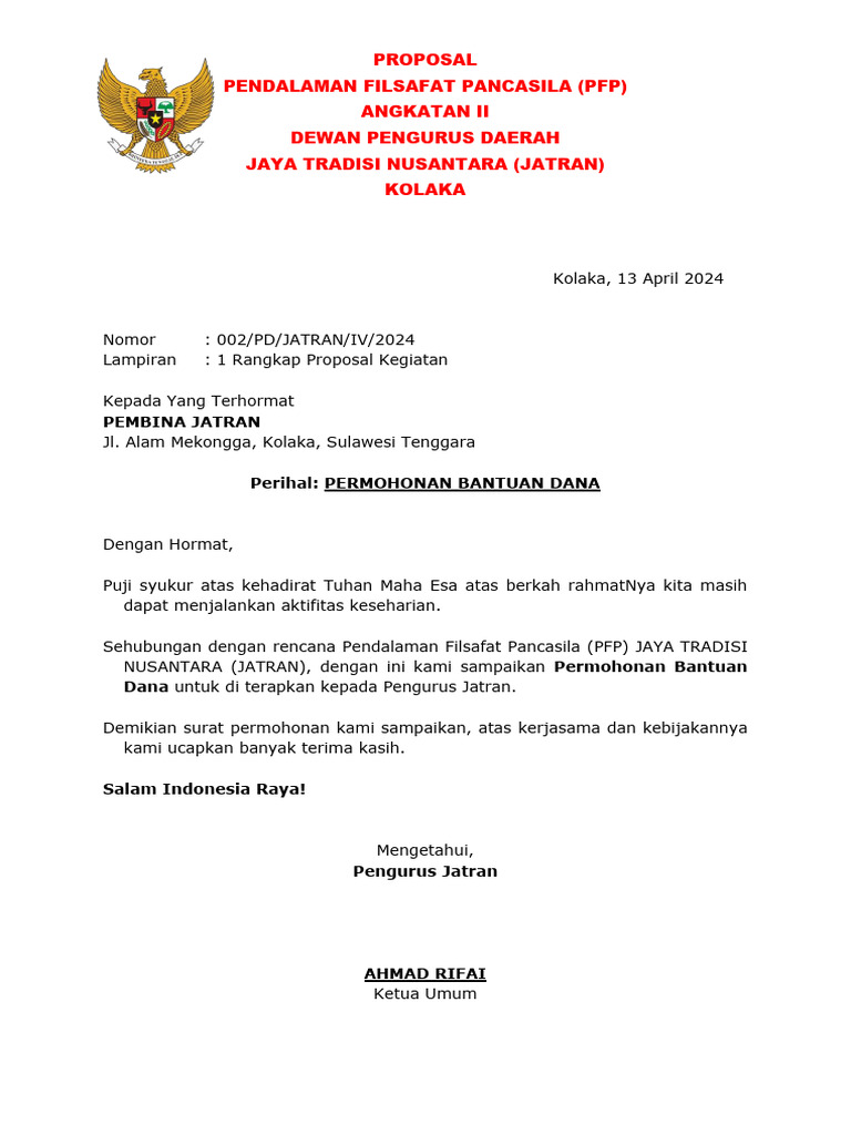 Proposal PFP 2024 | PDF