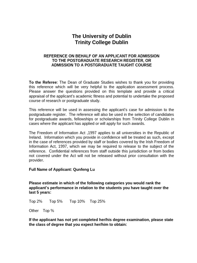 Academiec Reference Template | PDF