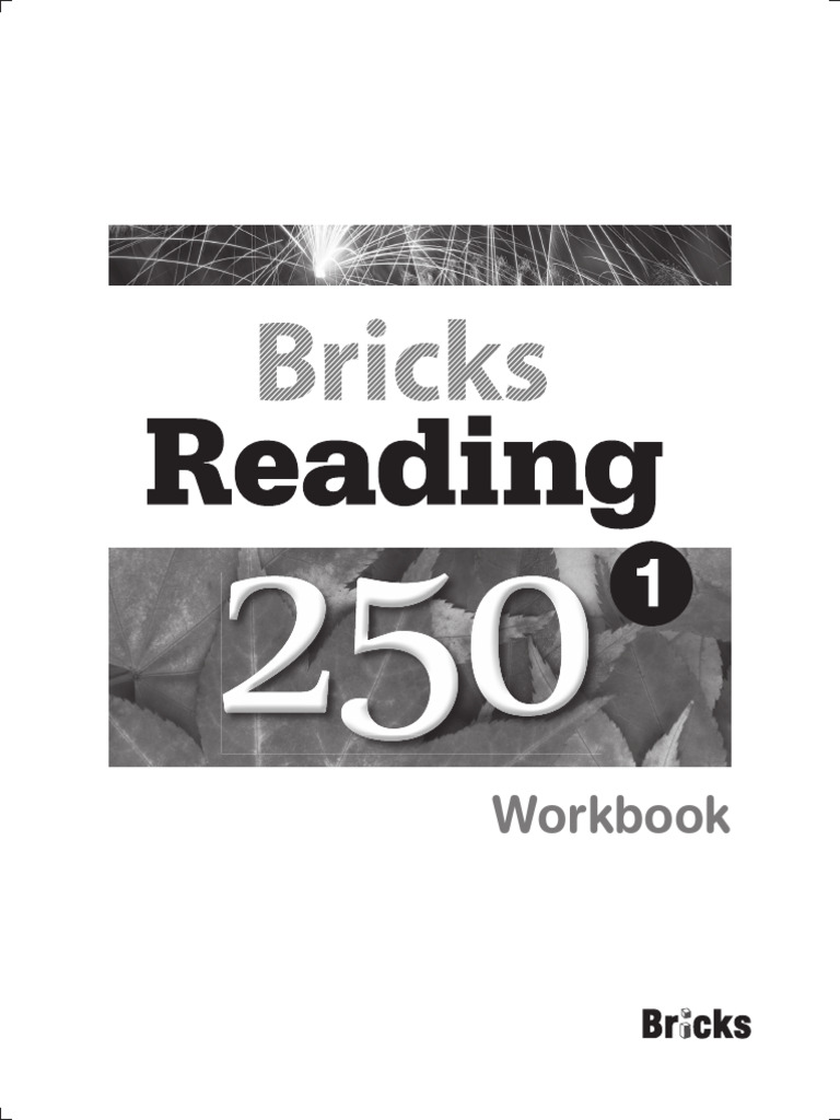 Bricks Reading 250_L1_WB_Answer Key | PDF