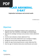 AXR Interpretation and Indications | PDF | Medical Specialties | Anatomy