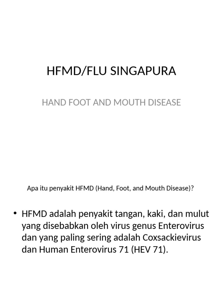 HFMD | PDF