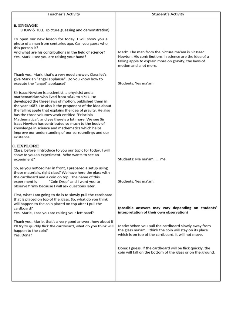 Detailed Lesson Plan Part2.Edited 222 | PDF