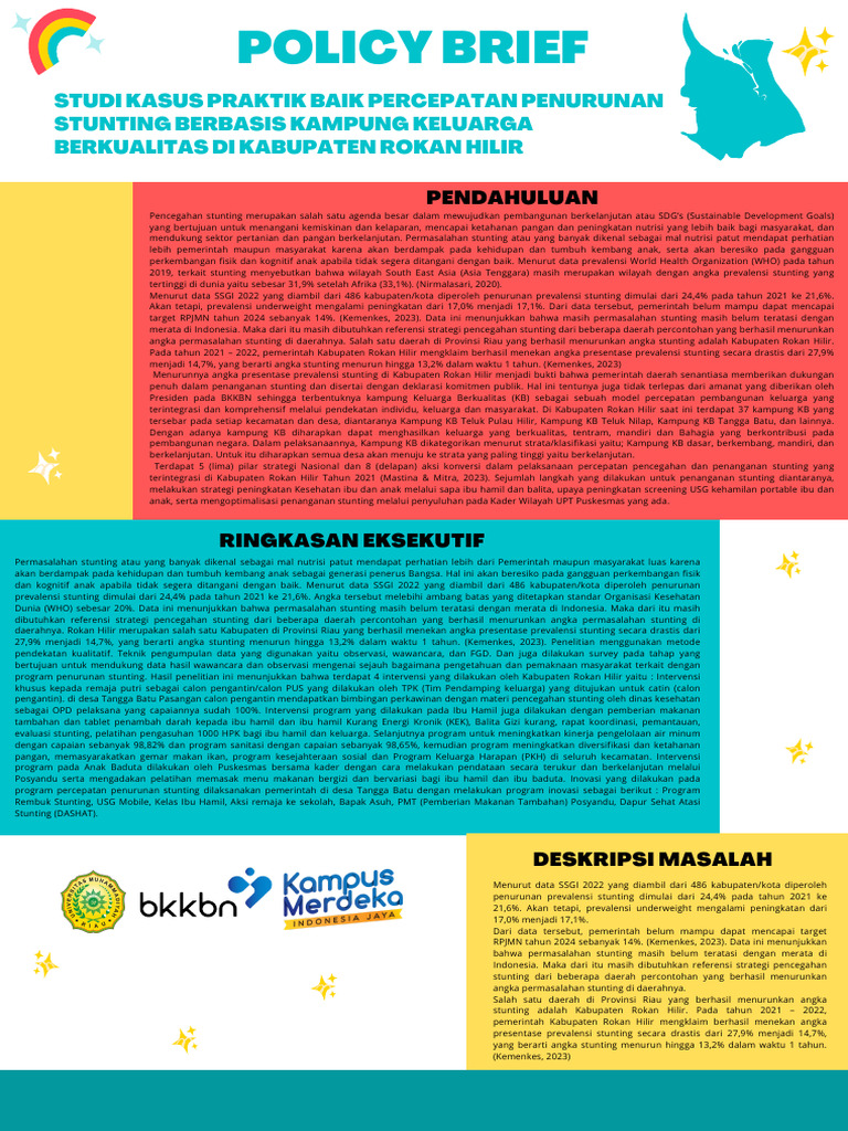 Policy Brief Stunting | PDF