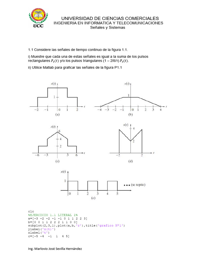 Clase Practica de Matlab | PDF