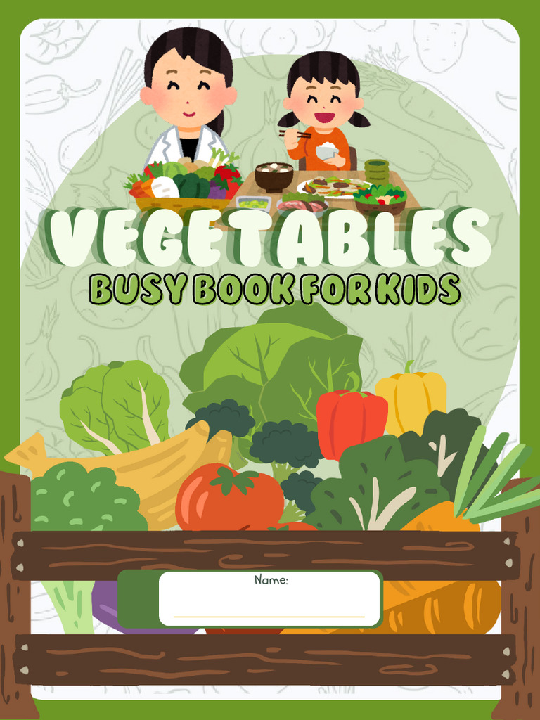 Vegetable Theme Activities For Kids | PDF