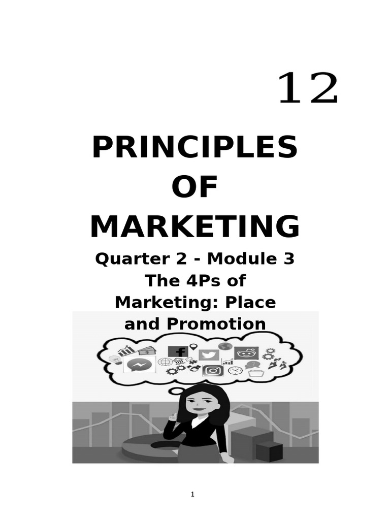 Principles of Marketing Module 3 | PDF