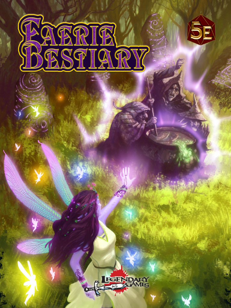 Faerie Bestiary 5E v2 | PDF Faerie Bestiary 5E v2 | PDF