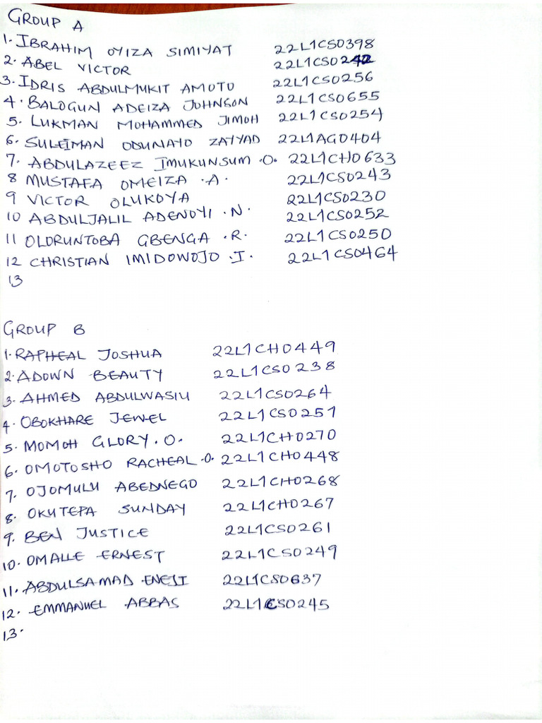 Physics 221 Project Grouping | PDF