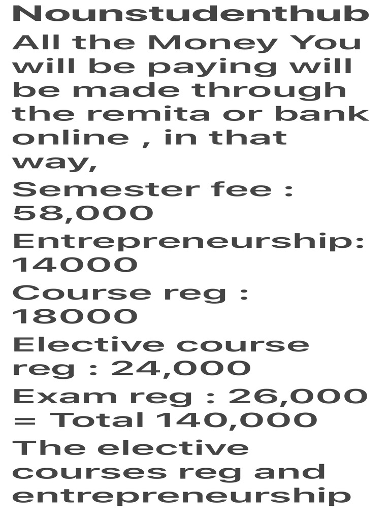 Noun Student Hub | PDF