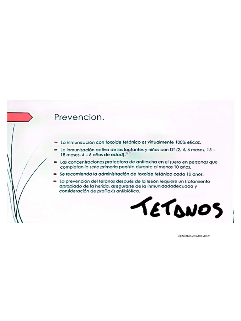Tetanos | PDF