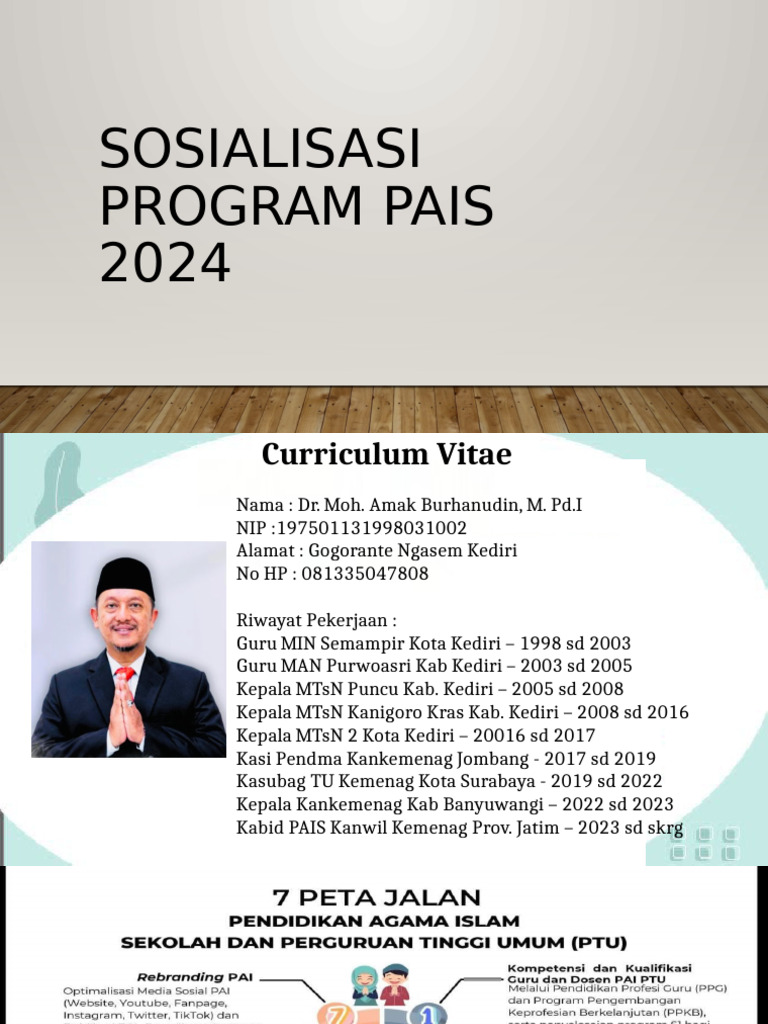 Sosialisasi Program Pais 2024 Final | PDF