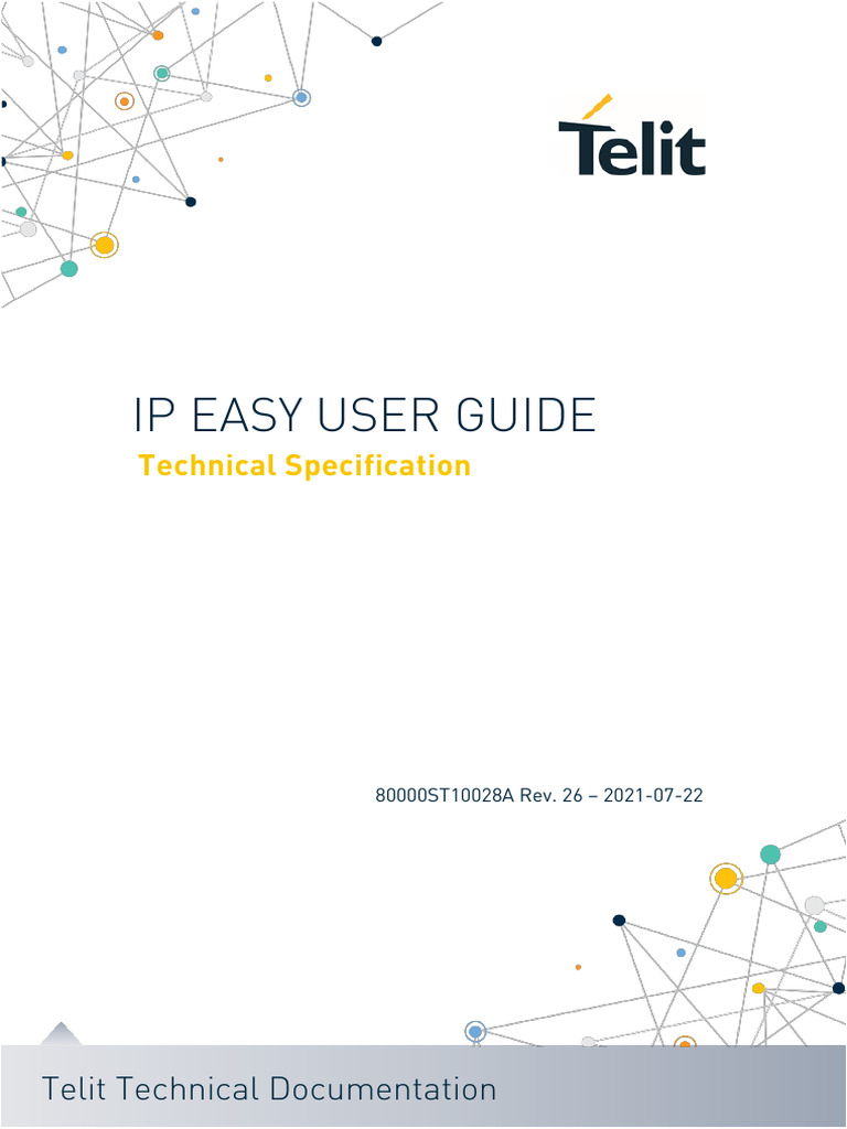 Telit IP Easy User Guide r26 | PDF