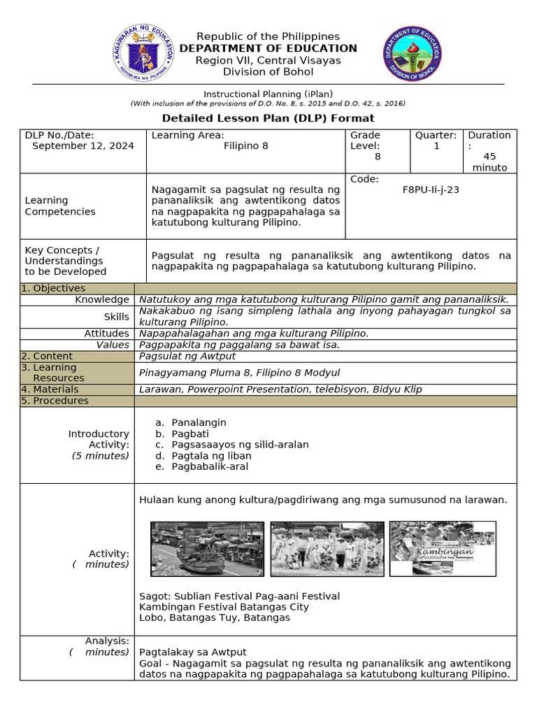 Fil8 w6 lp4 | PDF | Behavior Modification | Cognition