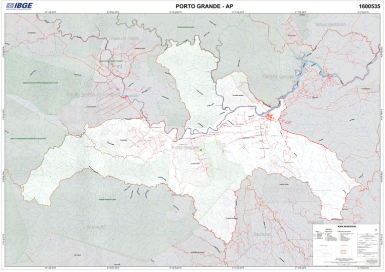 Mapa de Porto Grande. | PDF