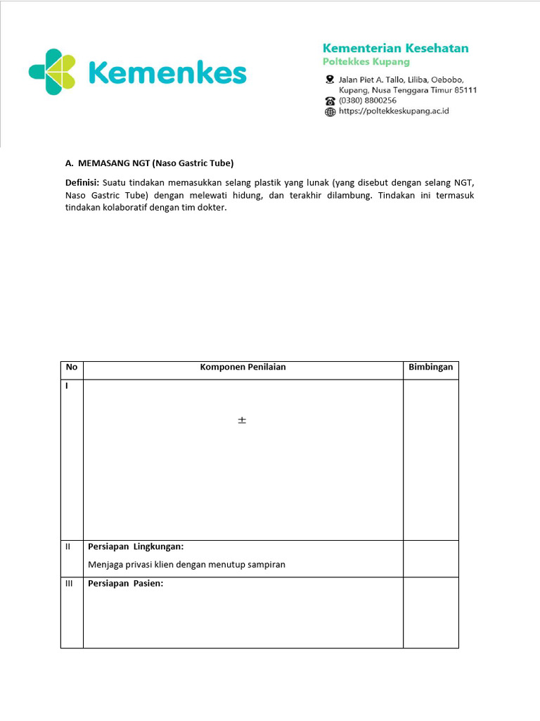 Fixt - SOP Nutrisi KDM - PPN 2024 | PDF