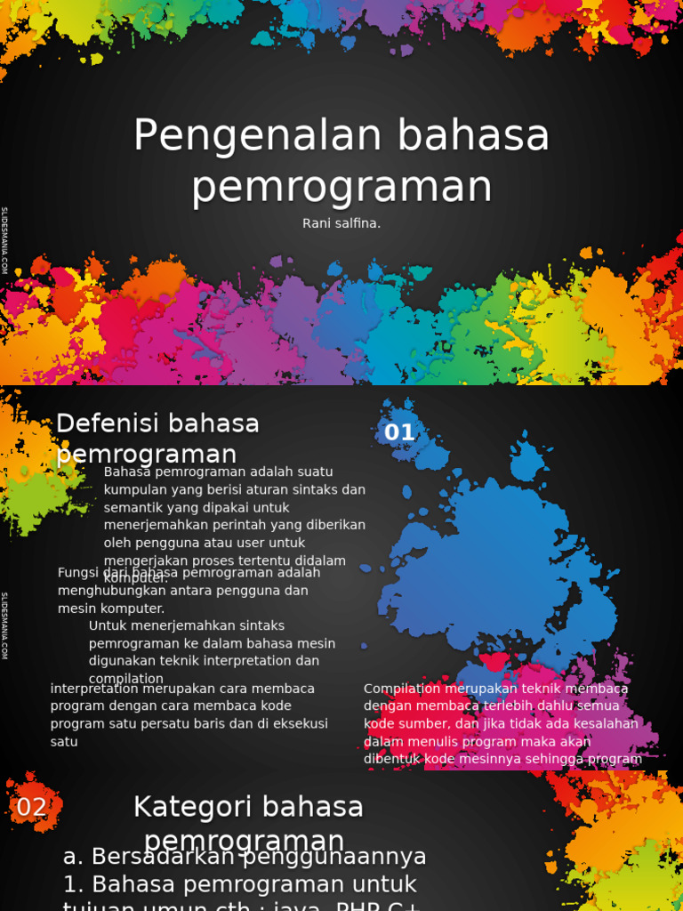 Bahasa Pemrograman | PDF