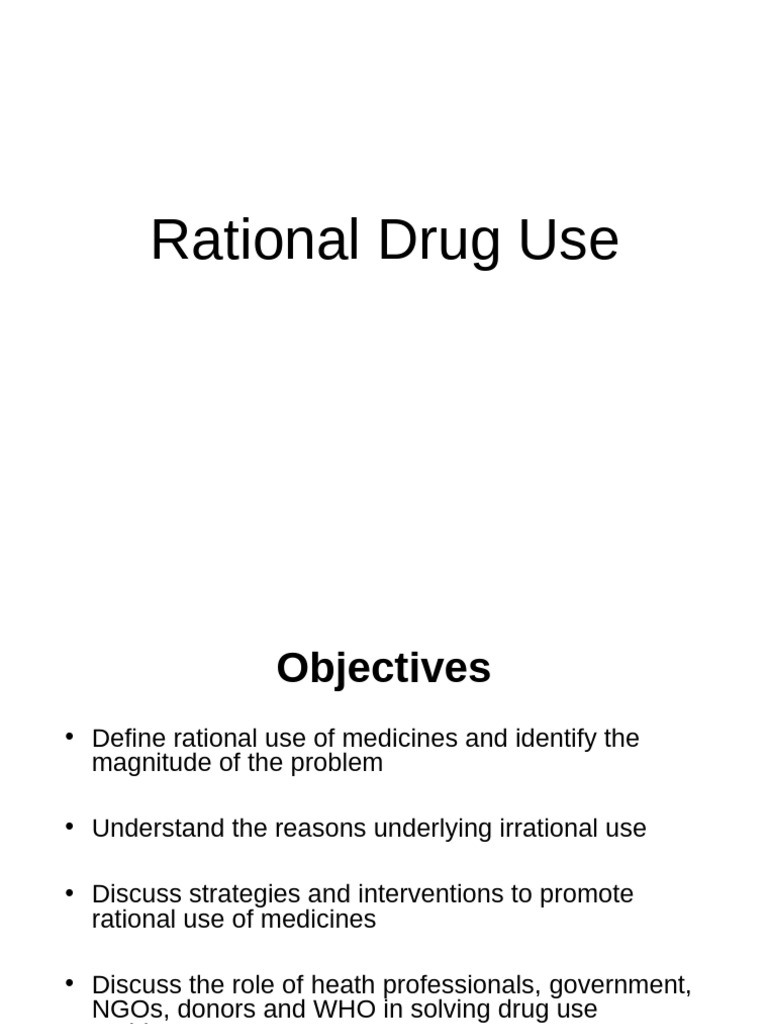 RAtional Drug Use2016 | PDF