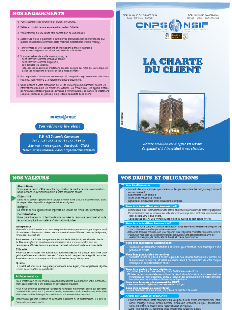 De Pliant Carte Clients Com | PDF