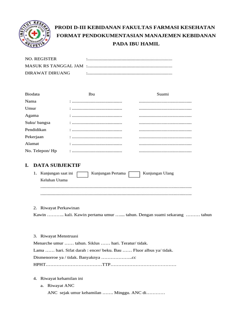 Format Askeb 2021 | PDF