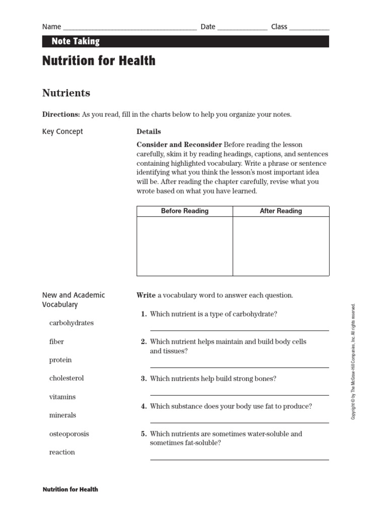Health | PDF | Nutrients | Nutrition