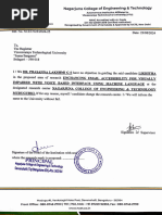 NOC Template for Internship Approval | PDF