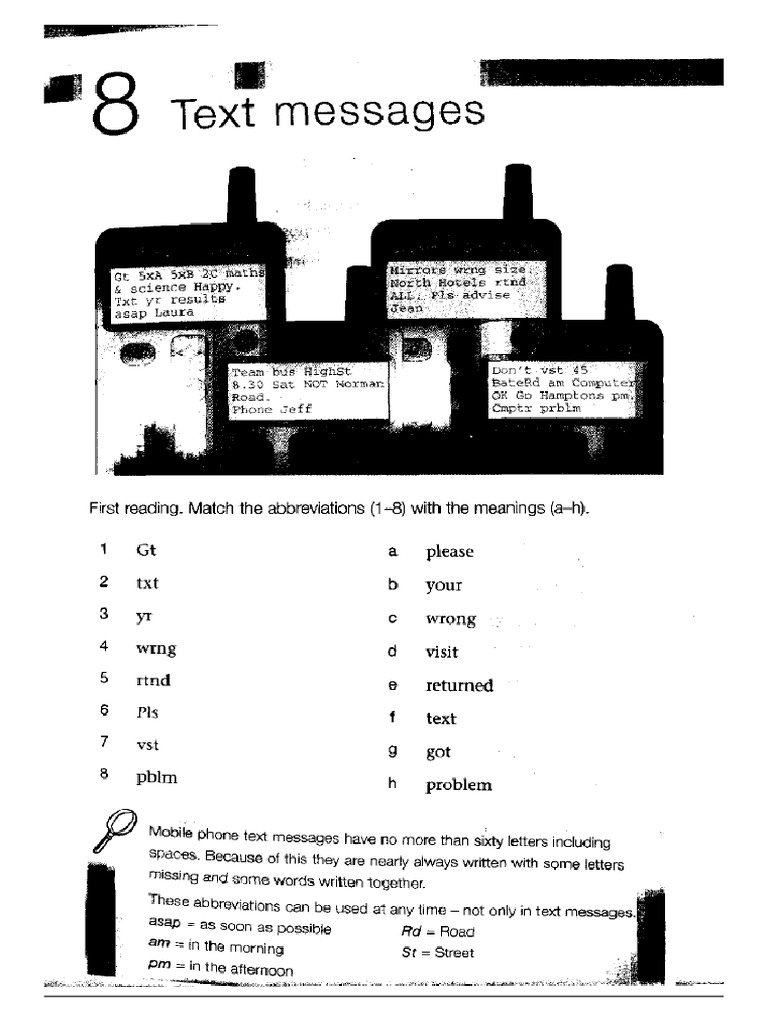 Text Messages | PDF