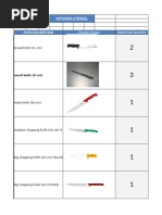 Kitchen Training Manual | PDF