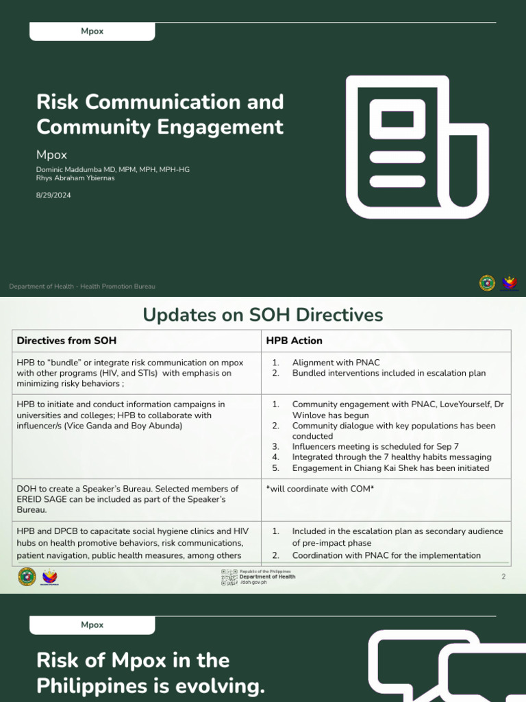 (RCCE) Mpox Cascade Deck | PDF
