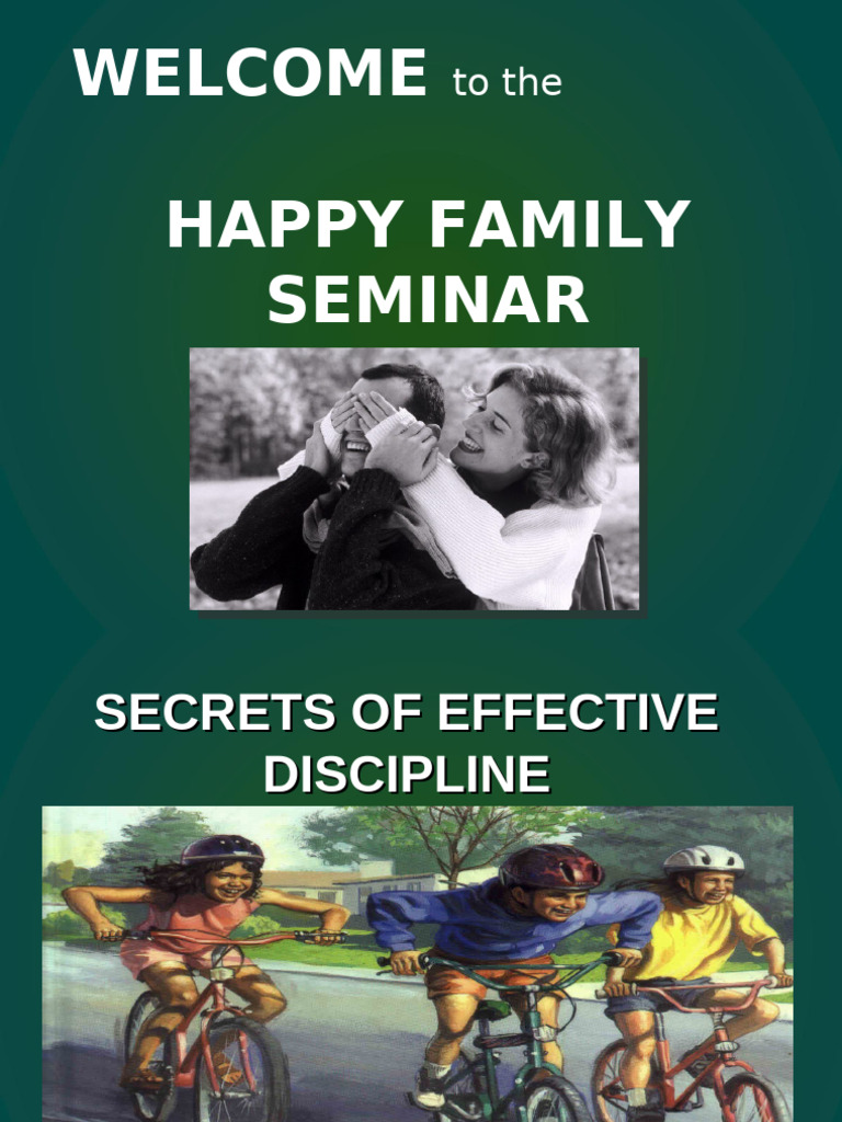 4 SECRETS OF EFFECTIVE DISCIPLINE | PDF