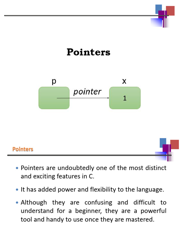 Pointer | PDF
