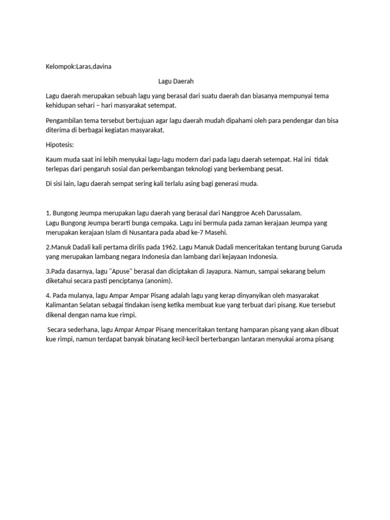 Kelompok Laras & Davina | PDF