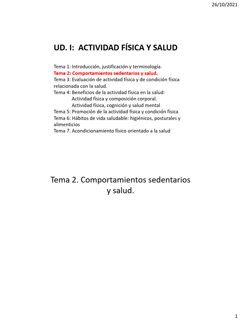 21 22 Afs Tema 2 Sedentario Prado | PDF