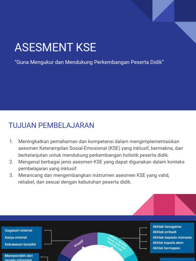 Asesment KSE webinar | PDF