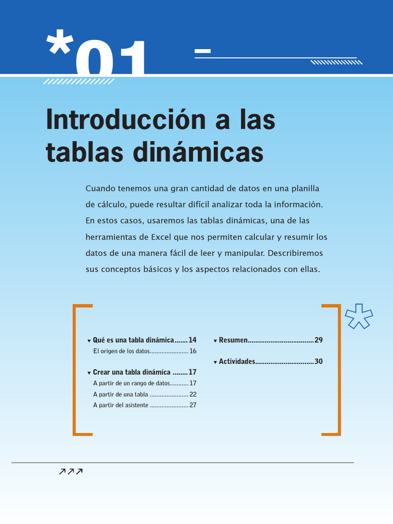 Capitulo 1 Tablas Dinamicas | PDF