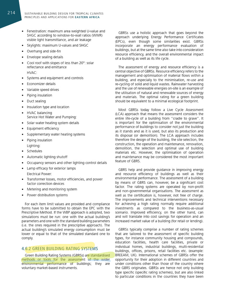 GB Rating Systems | PDF