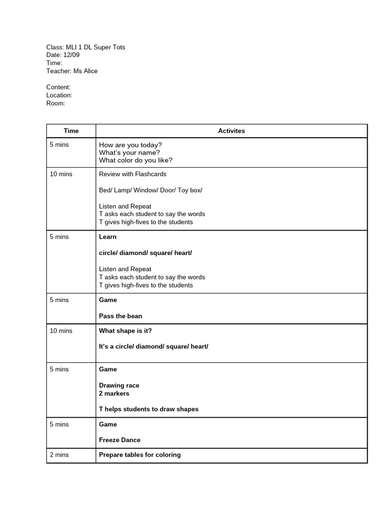 12.9 MLI 1 DL Super Tots | PDF